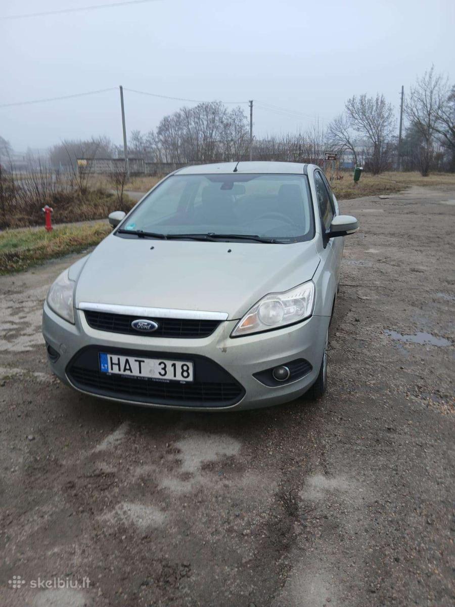 Grey Ford Focus 2009 in Kaunas, with an engine capacity of 1.60 L and mileage of 300 thousand km for 1500 €, photo 2 on AUTOMOTO.COM.LV