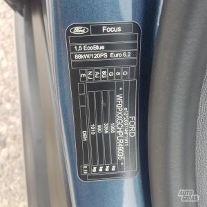 Grey Ford Focus 2020 in Vilnius, with an engine capacity of 1.50 L and mileage of 242 thousand km for 7900 €, photo 26 on AUTOMOTO.COM.LV