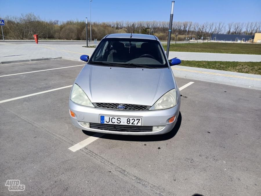 Pelēks Ford Focus 1999 Klaipėda, ar dzinēja tilpumu 1.80 L un nobraukumu 350 tūkst. km par 499 €, foto 1 vietnē AUTOMOTO.COM.LV