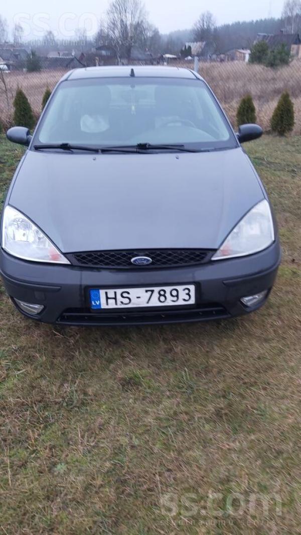 Pelēks Ford Focus 2002 Daugavpils, ar dzinēja tilpumu 1.80 L un nobraukumu 387 tūkst. km par 1500 €, foto 1 vietnē AUTOMOTO.COM.LV