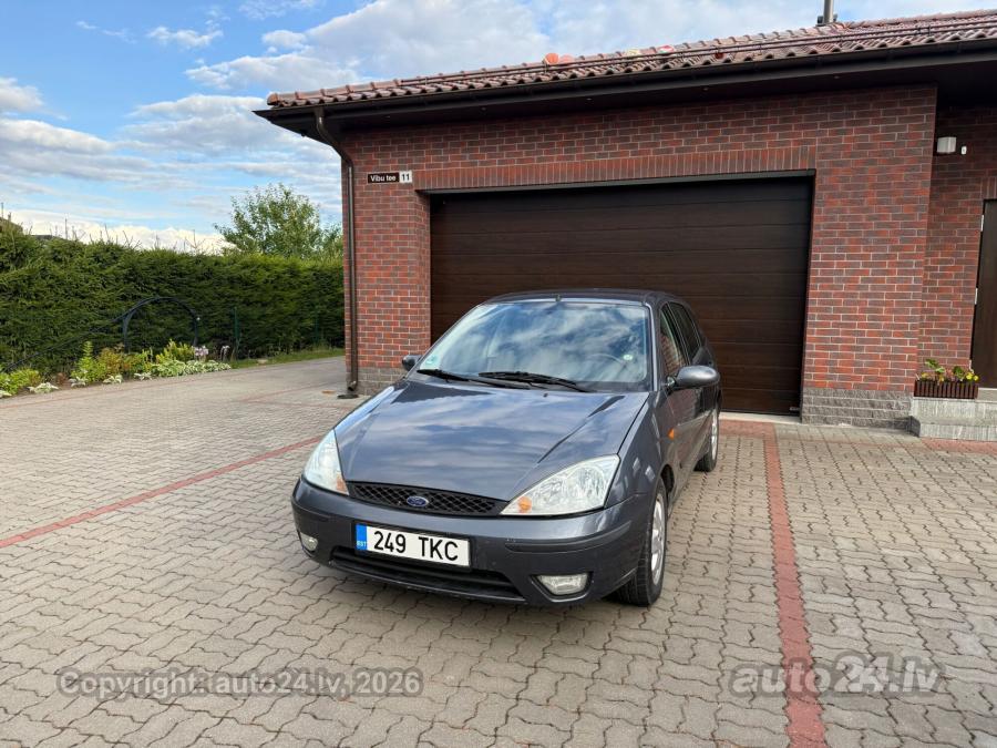 Grey Ford Focus 2003 in Tallinn, with an engine capacity of 1.60 L and mileage of 230 thousand km for 1200 €, photo 3 on AUTOMOTO.COM.LV