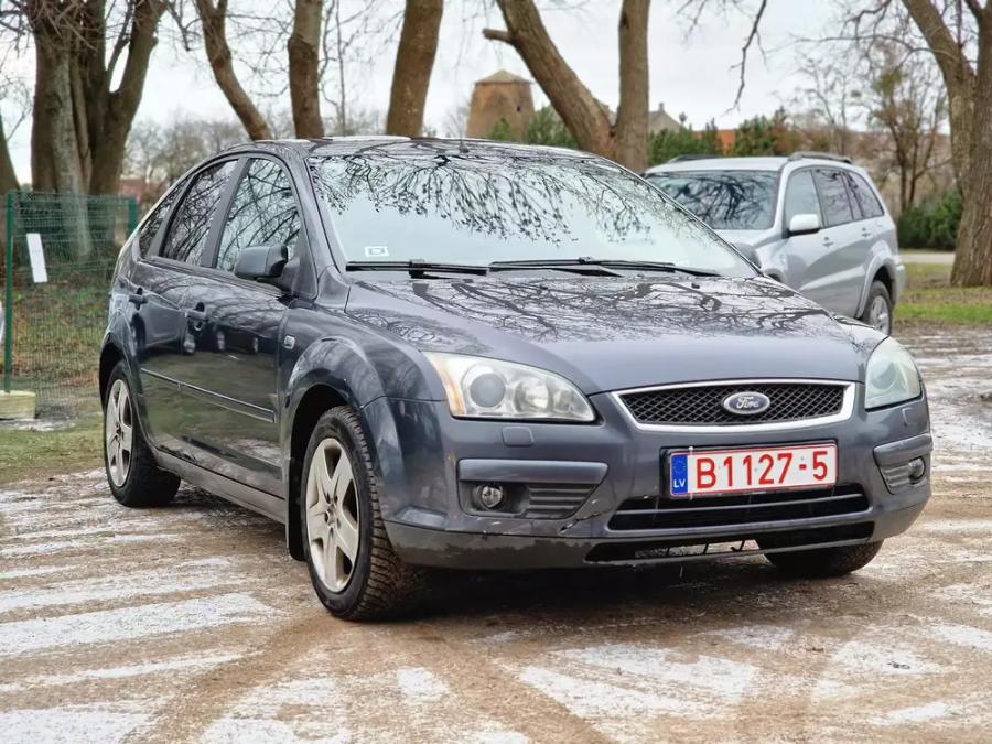 Pelēks Ford Focus 2007 Grobiņa, ar dzinēja tilpumu 1.60 L un nobraukumu 327 tūkst. km par 1200 €, foto 8 vietnē AUTOMOTO.COM.LV