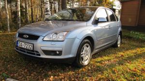 Grey Ford Focus 2007 in Riga, with an engine capacity of 1.60 L and mileage of 154 thousand km for 2250 €, photo  on AUTOMOTO.COM.LV