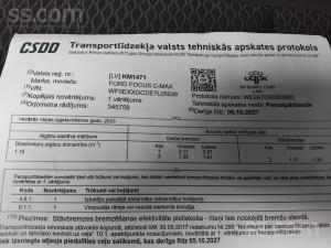 Pelēks Ford Focus 2007 Ogre, ar dzinēja tilpumu 2.00 L un nobraukumu 346 tūkst. km par 1750 €, foto 15 vietnē AUTOMOTO.COM.LV