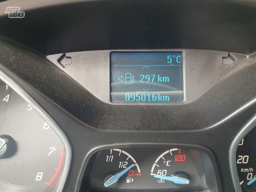 Grey Ford Focus 2013 in Vilnius, with an engine capacity of 1.00 L and mileage of 95 thousand km for 1499 €, photo 26 on AUTOMOTO.COM.LV