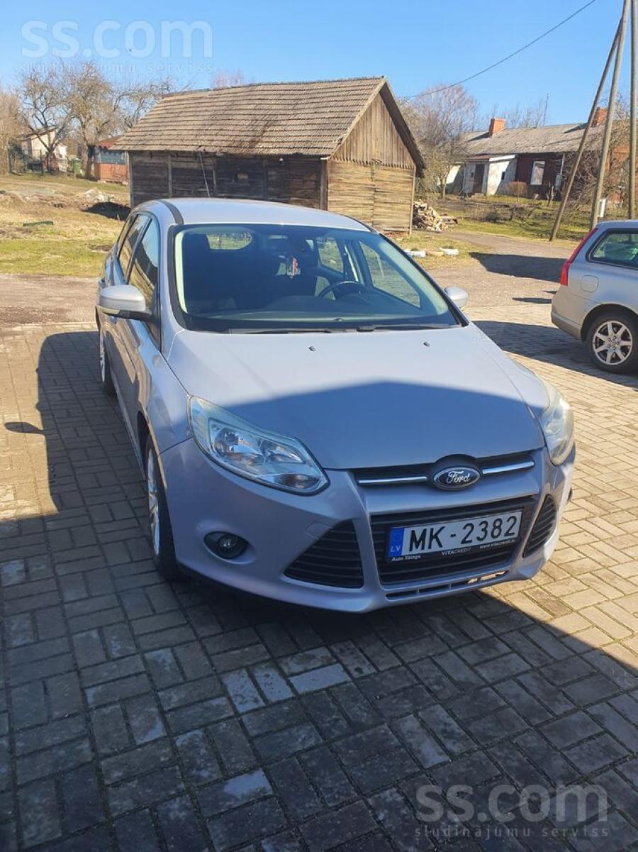 Grey Ford Focus 2014 in Rezekne, with an engine capacity of 1.60 L and mileage of 84 thousand km for 5300 €, photo 1 on AUTOMOTO.COM.LV