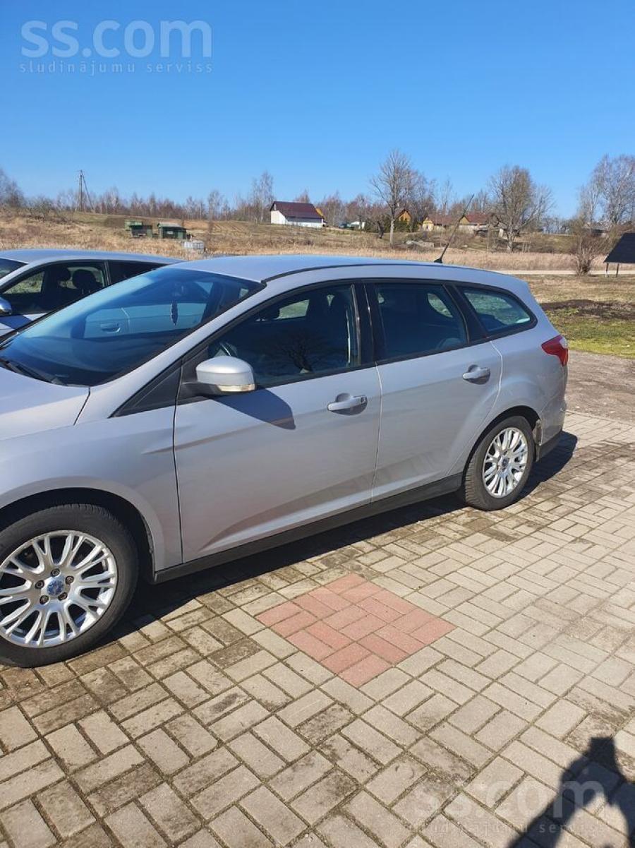 Grey Ford Focus 2014 in Rezekne, with an engine capacity of 1.60 L and mileage of 84 thousand km for 5300 €, photo 2 on AUTOMOTO.COM.LV