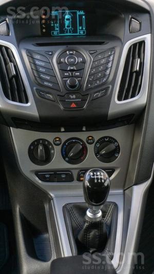 Grey Ford Focus 2014 in Riga, with an engine capacity of 1.60 L and mileage of 203 thousand km for 3190 €, photo 13 on AUTOMOTO.COM.LV