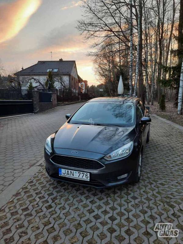 Grey Ford Focus 2015 in Vilnius, with an engine capacity of 1.00 L and mileage of 120 thousand km for 3999 €, photo 10 on AUTOMOTO.COM.LV