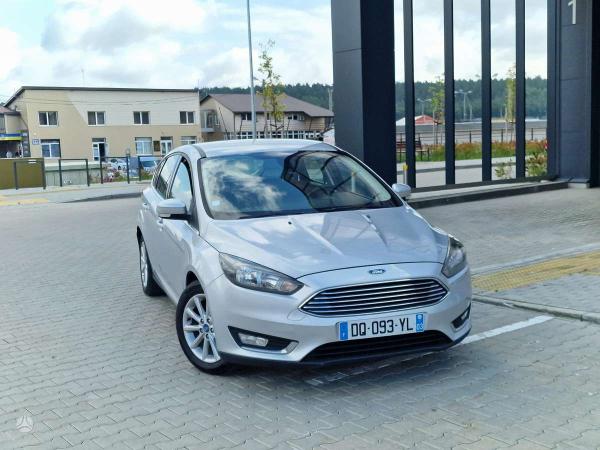 Grey Ford Focus 2015 in Vilnius, with an engine capacity of 1.50 L and mileage of 247 thousand km for 5899 €, photo 4 on AUTOMOTO.COM.LV