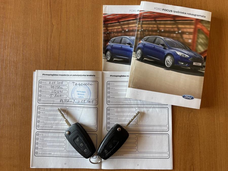 Grey Ford Focus 2016 in Riga, with an engine capacity of 1.00 L and mileage of 202 thousand km for 5800 €, photo 31 on AUTOMOTO.COM.LV
