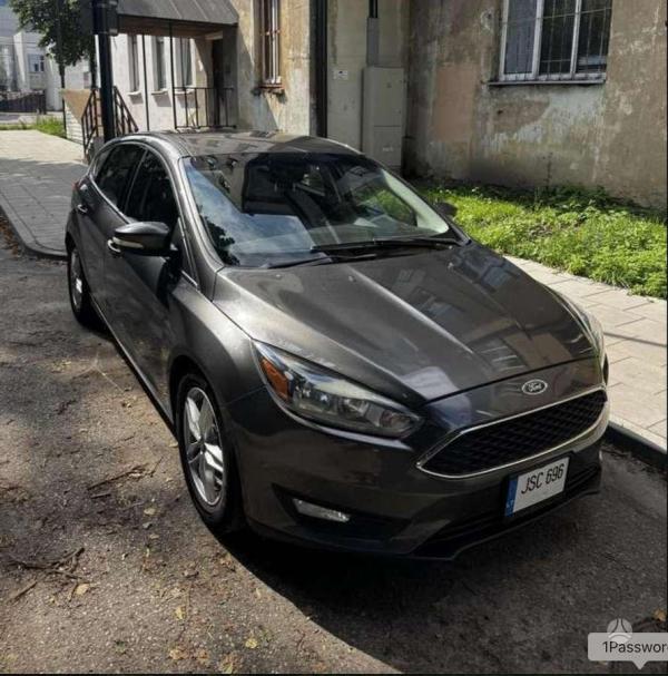 Pelēks Ford Focus 2016 Viļņa, ar dzinēja tilpumu 1.00 L un nobraukumu 103 tūkst. km par 5600 €, foto 1 vietnē AUTOMOTO.COM.LV