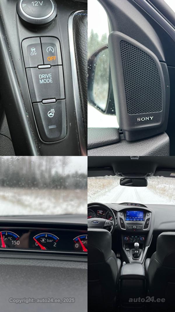 Pelēks Ford Focus 2017 Tallina, ar dzinēja tilpumu 2.30 L un nobraukumu 90 tūkst. km par 23500 €, foto 11 vietnē AUTOMOTO.COM.LV