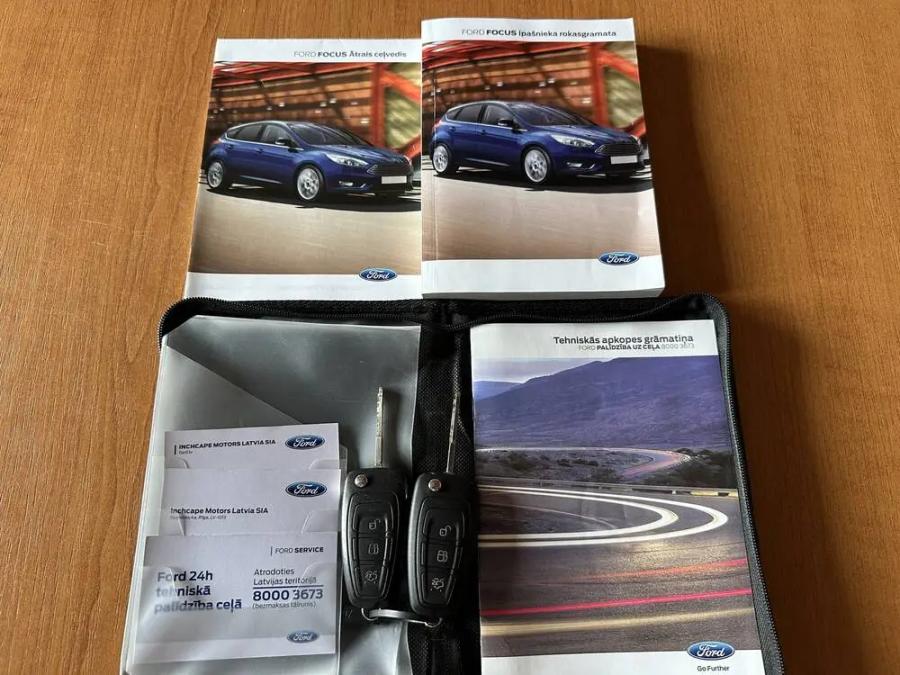 Grey Ford Focus 2018 in Talsi, with an engine capacity of 1.00 L and mileage of 127 thousand km for 5700 €, photo 30 on AUTOMOTO.COM.LV