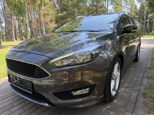 Grey Ford Focus 2016 in Utena, with an engine capacity of 1.50 L and mileage of 271 thousand km for 4750 €, photo  on AUTOMOTO.COM.LV