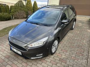 Grey Ford Focus 2016 in Limbazi, with an engine capacity of 1.60 L and mileage of 138 thousand km for 5700 €, photo 1 on AUTOMOTO.COM.LV
