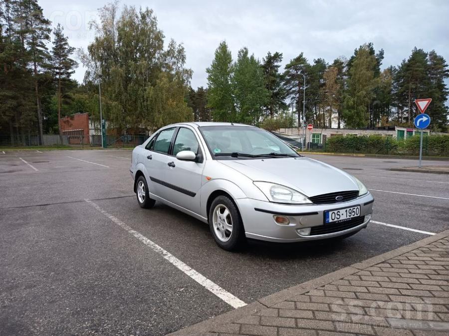 Grey Ford Focus 2000 in Ogre, with an engine capacity of 1.60 L and mileage of 126 thousand km for 1800 €, photo 3 on AUTOMOTO.COM.LV