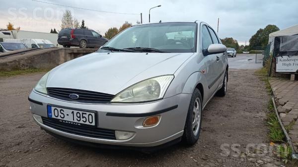 Grey Ford Focus 2000 in Ogre, with an engine capacity of 1.60 L and mileage of 126 thousand km for 1800 €, photo 6 on AUTOMOTO.COM.LV