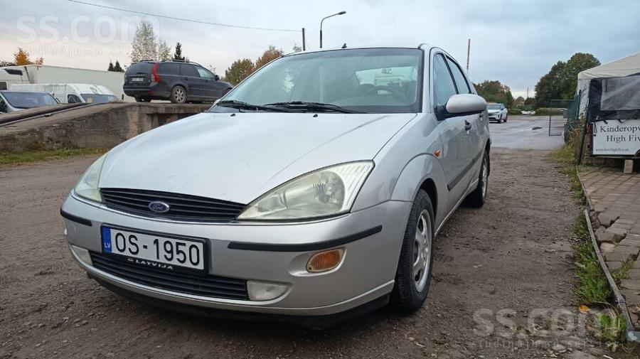Grey Ford Focus 2000 in Ogre, with an engine capacity of 1.60 L and mileage of 126 thousand km for 1800 €, photo 6 on AUTOMOTO.COM.LV