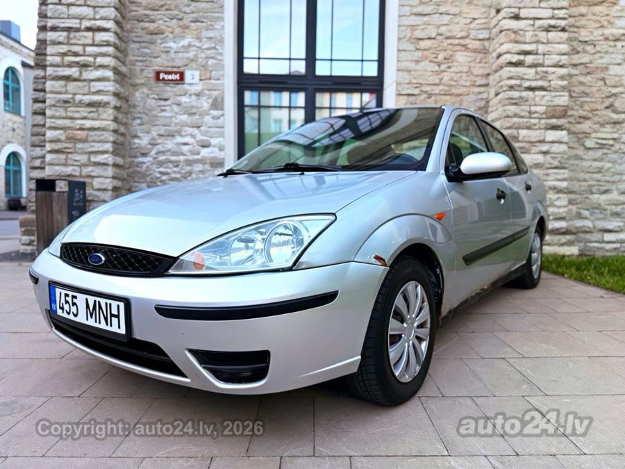 Grey Ford Focus 2002 in Tallinn, with an engine capacity of 1.60 L and mileage of 300 thousand km for 799 €, photo 1 on AUTOMOTO.COM.LV
