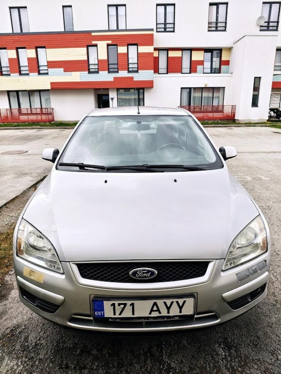 Pelēks Ford Focus 2007 Tallina, ar dzinēja tilpumu 1.60 L un nobraukumu 164 tūkst. km par 1900 €, foto 15 vietnē AUTOMOTO.COM.LV