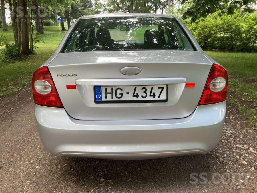 Pelēks Ford Focus 2008 Jelgava, ar dzinēja tilpumu 1.60 L un nobraukumu 239 tūkst. km par 1490 €, foto 6 vietnē AUTOMOTO.COM.LV
