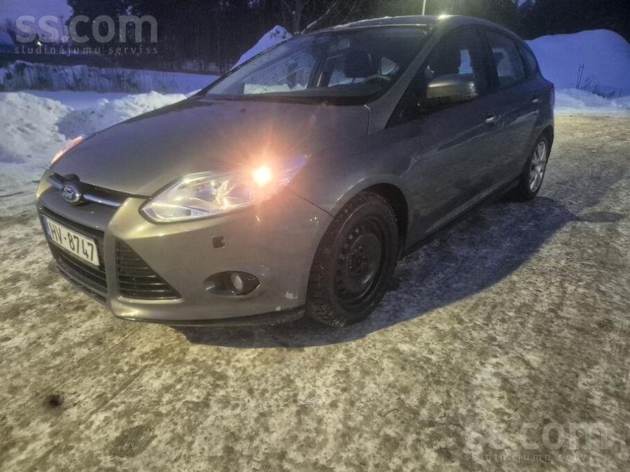 Grey Ford Focus 2012 in Daugavpils, with an engine capacity of 1.60 L and mileage of 368 thousand km for 1480 €, photo 1 on AUTOMOTO.COM.LV