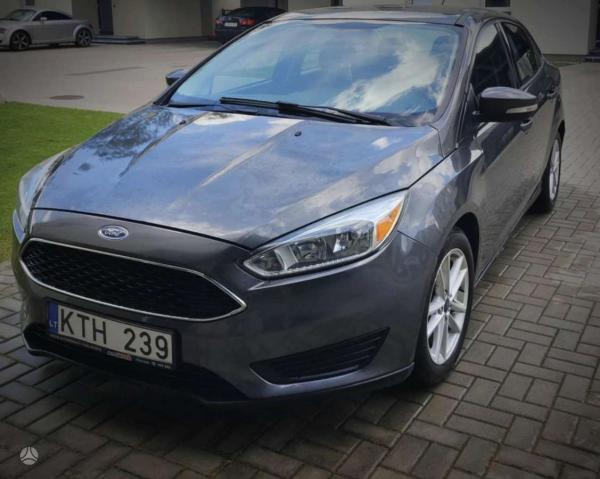 Grey Ford Focus 2016 in Kaunas, with an engine capacity of 2.00 L and mileage of 129 thousand km for 5300 €, photo 3 on AUTOMOTO.COM.LV
