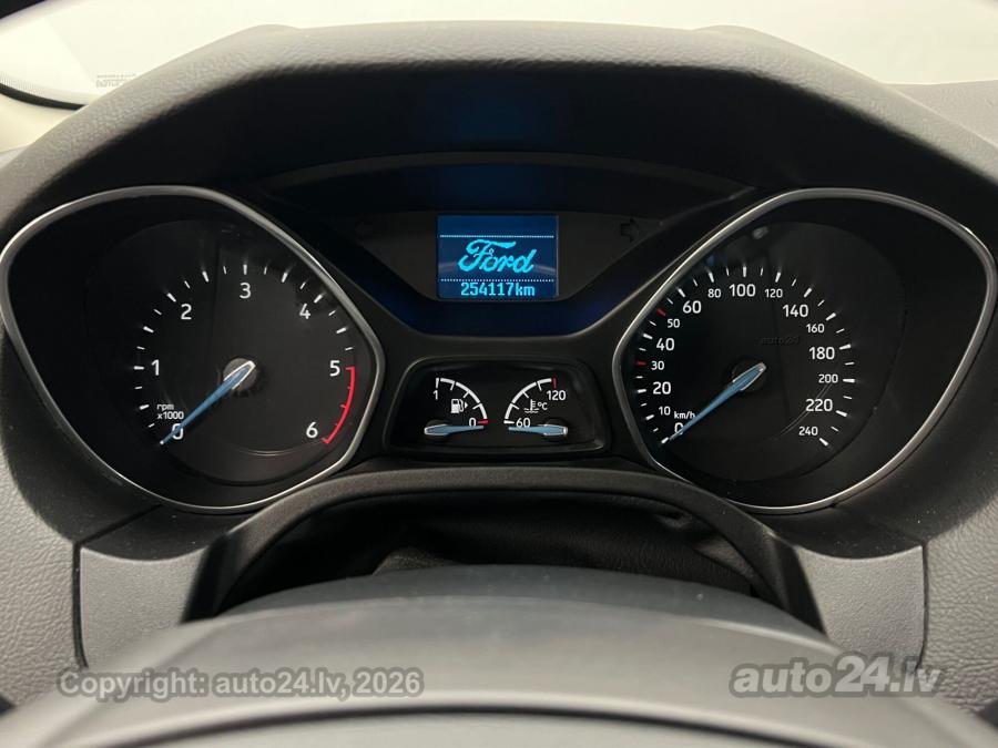 Grey Ford Focus 2018 in Parnu, with an engine capacity of 1.50 L and mileage of 254 thousand km for 5990 €, photo 13 on AUTOMOTO.COM.LV