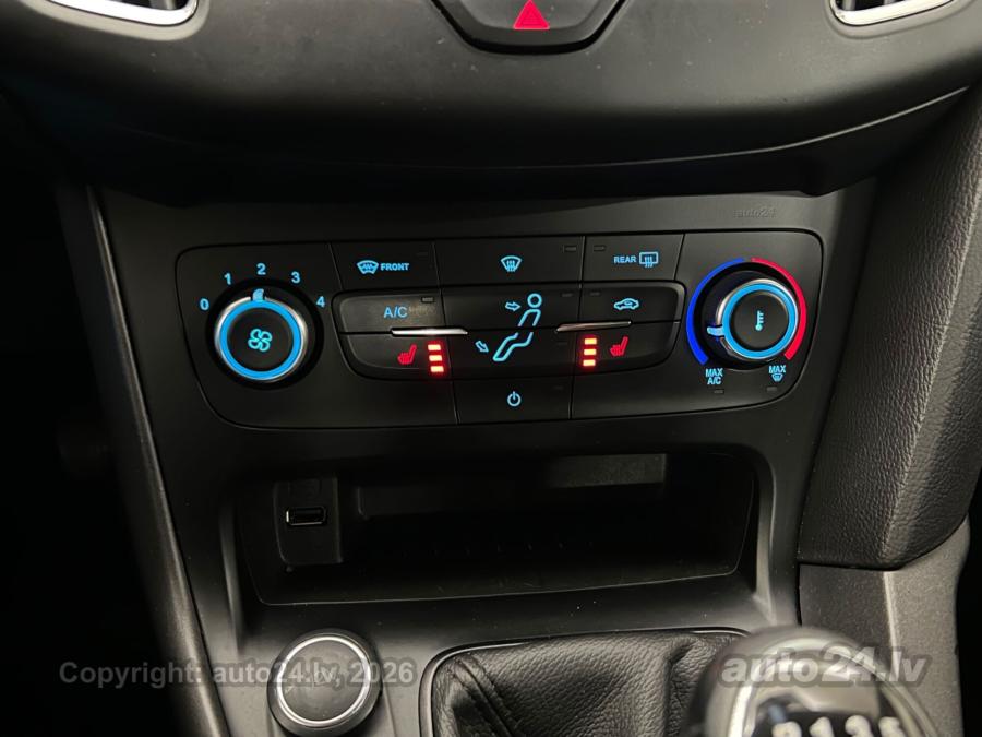 Grey Ford Focus 2018 in Parnu, with an engine capacity of 1.50 L and mileage of 254 thousand km for 5990 €, photo 16 on AUTOMOTO.COM.LV