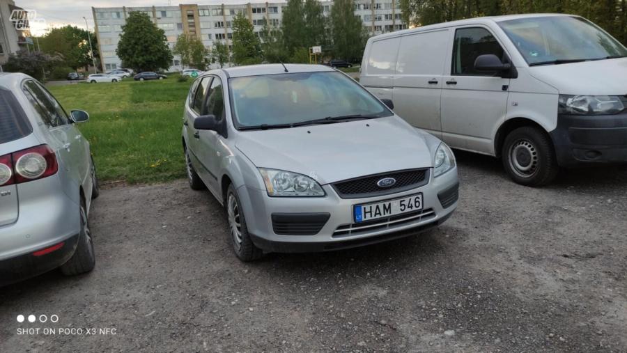 Grey Ford Focus 2005 in Vilnius, with an engine capacity of 1.60 L and mileage of 260 thousand km for 650 €, photo 2 on AUTOMOTO.COM.LV