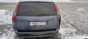 Grey Ford Focus 2007 in Klaipeda, with an engine capacity of 1.75 L and mileage of 120 thousand km for 2000 €, photo 6 on AUTOMOTO.COM.LV