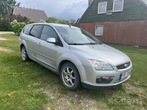 Grey Ford Focus 2007 in Gulbene, with an engine capacity of 1.60 L and mileage of 341 thousand km for 300 €, photo  on AUTOMOTO.COM.LV