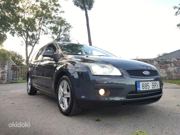 Pelēks Ford Focus 2007 Tallina, ar dzinēja tilpumu 1.60 L un nobraukumu 307 tūkst. km par 1950 €, foto 1 vietnē AUTOMOTO.COM.LV