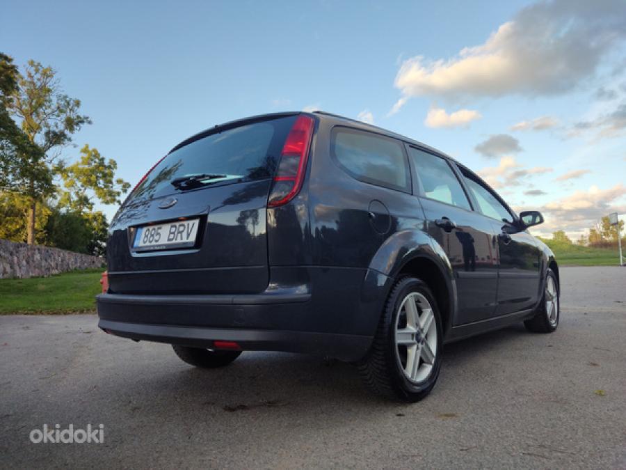 Pelēks Ford Focus 2007 Tallina, ar dzinēja tilpumu 1.60 L un nobraukumu 307 tūkst. km par 1950 €, foto 3 vietnē AUTOMOTO.COM.LV
