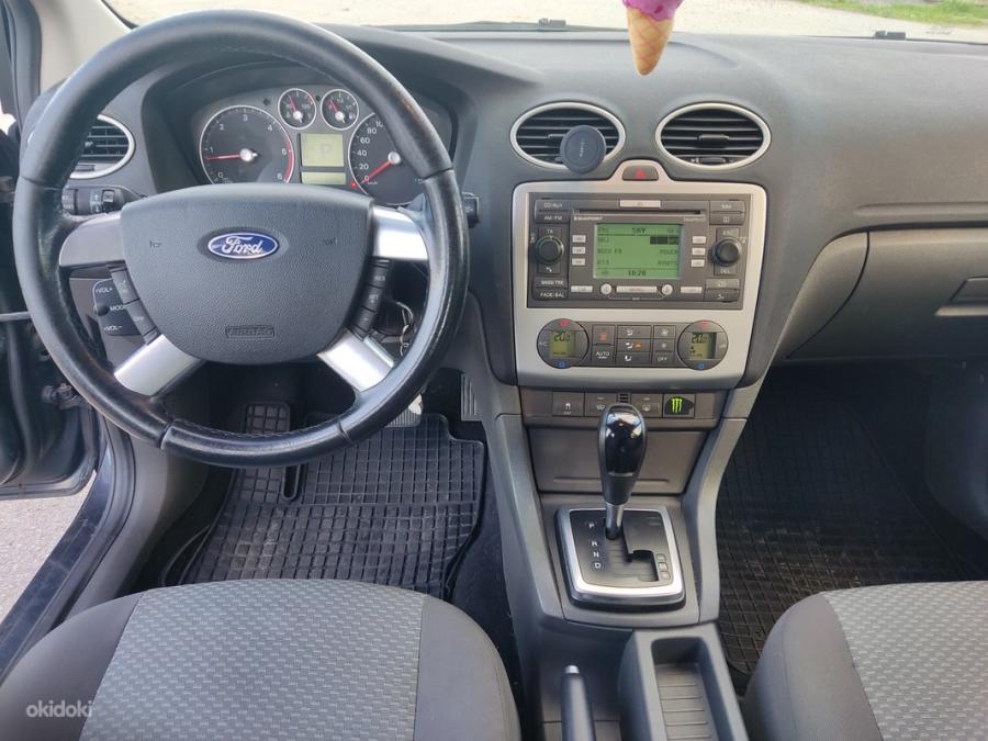 Pelēks Ford Focus 2007 Tallina, ar dzinēja tilpumu 1.60 L un nobraukumu 307 tūkst. km par 1950 €, foto 12 vietnē AUTOMOTO.COM.LV