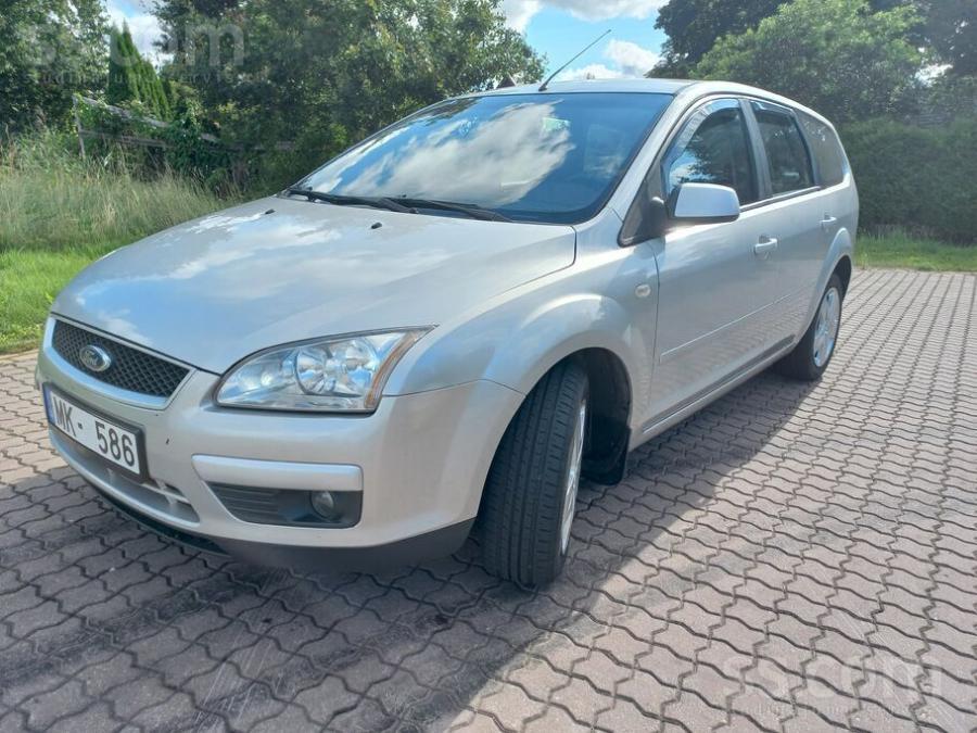 Pelēks Ford Focus 2007 Ventspils, ar dzinēja tilpumu 2.00 L un nobraukumu 345 tūkst. km par 1700 €, foto 1 vietnē AUTOMOTO.COM.LV
