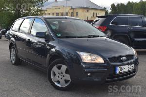 Grey Ford Focus 2007 in Kuldiga, with an engine capacity of 1.60 L and mileage of 0 thousand km for 3350 €, photo 5 on AUTOMOTO.COM.LV