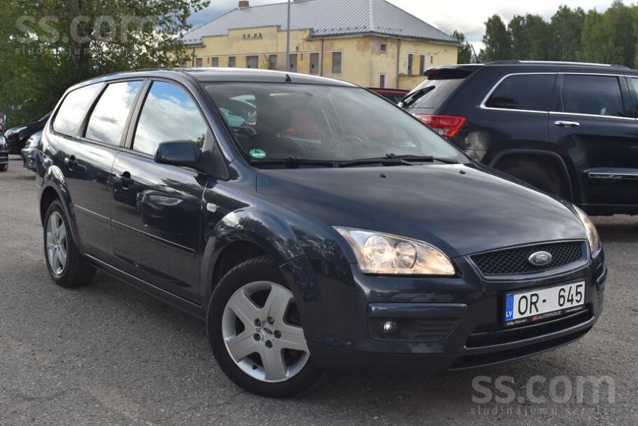 Grey Ford Focus 2007 in Kuldiga, with an engine capacity of 1.60 L and mileage of 0 thousand km for 3350 €, photo 5 on AUTOMOTO.COM.LV