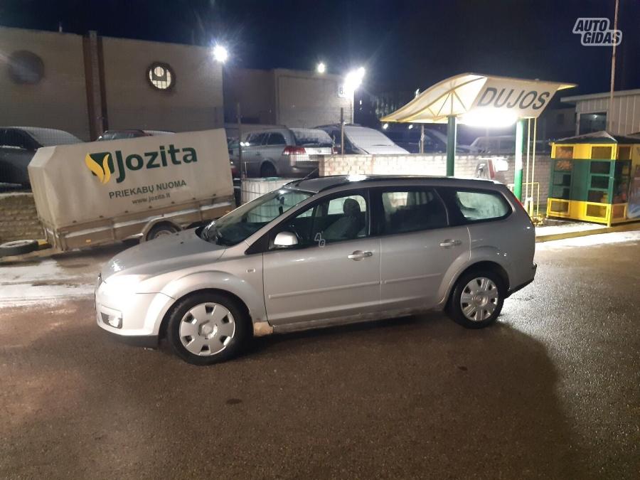 Pelēks Ford Focus 2008 Kauņa, ar dzinēja tilpumu 1.60 L un nobraukumu 250 tūkst. km par 370 €, foto 1 vietnē AUTOMOTO.COM.LV