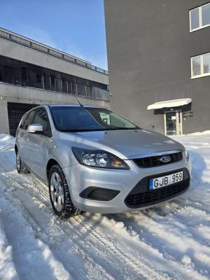 Grey Ford Focus 2008 in Vilnius, with an engine capacity of 1.56 L and mileage of 336 thousand km for 1600 €, photo  on AUTOMOTO.COM.LV