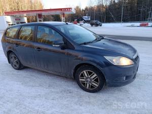 Grey Ford Focus 2008 in Riga, with an engine capacity of 1.60 L and mileage of 331 thousand km for 1450 €, photo 2 on AUTOMOTO.COM.LV