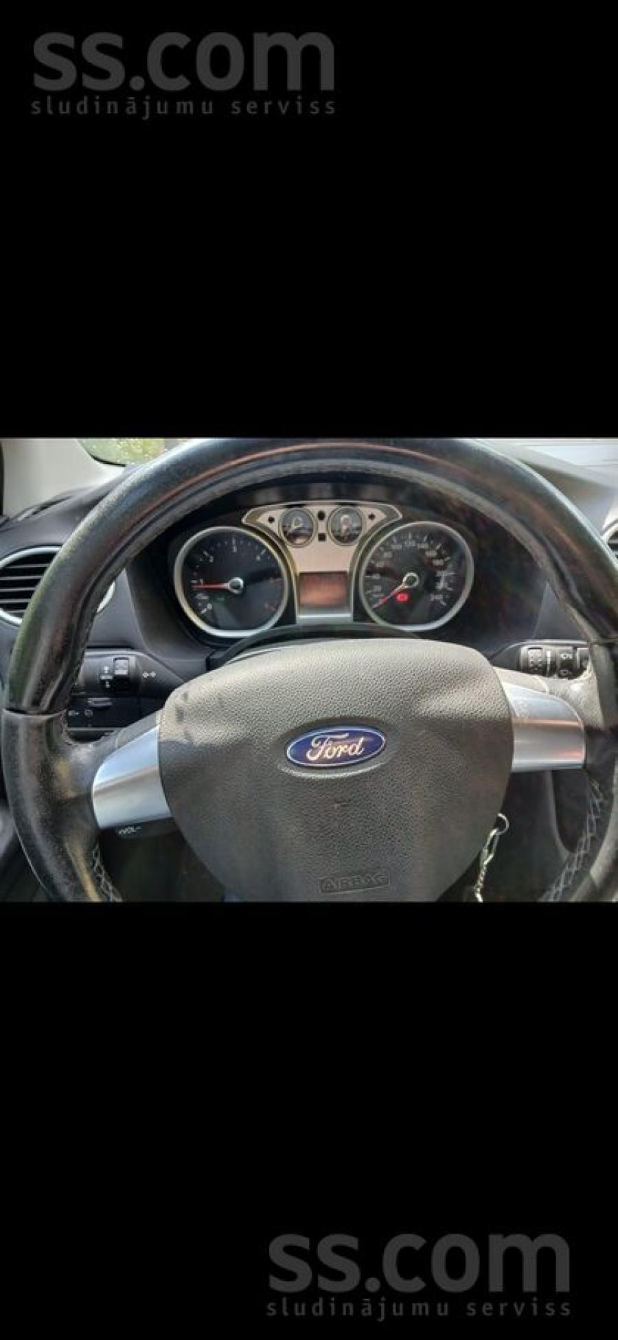 Grey Ford Focus 2009 in Riga, with an engine capacity of 2.00 L and mileage of 299 thousand km for 1790 €, photo 7 on AUTOMOTO.COM.LV
