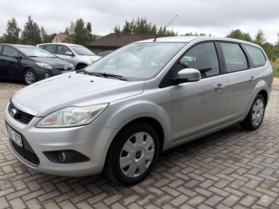 Grey Ford Focus 2009 in Vilnius, with an engine capacity of 2.00 L and mileage of 268 thousand km for 1850 €, photo 11 on AUTOMOTO.COM.LV