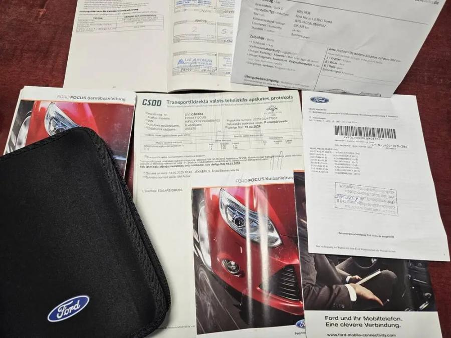 Pelēks Ford Focus 2011 Jēkabpils, ar dzinēja tilpumu 1.60 L un nobraukumu 256 tūkst. km par 4490 €, foto 28 vietnē AUTOMOTO.COM.LV