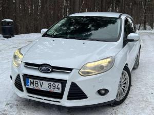 Grey Ford Focus 2013 in Vilnius, with an engine capacity of 2.00 L and mileage of 276 thousand km for 2999 €, photo  on AUTOMOTO.COM.LV