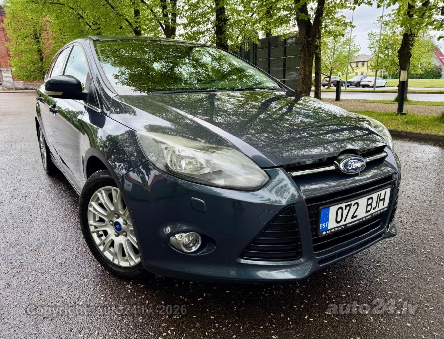 Grey Ford Focus 2013 in Tallinn, with an engine capacity of 1.60 L and mileage of 141 thousand km for 5799 €, photo 3 on AUTOMOTO.COM.LV
