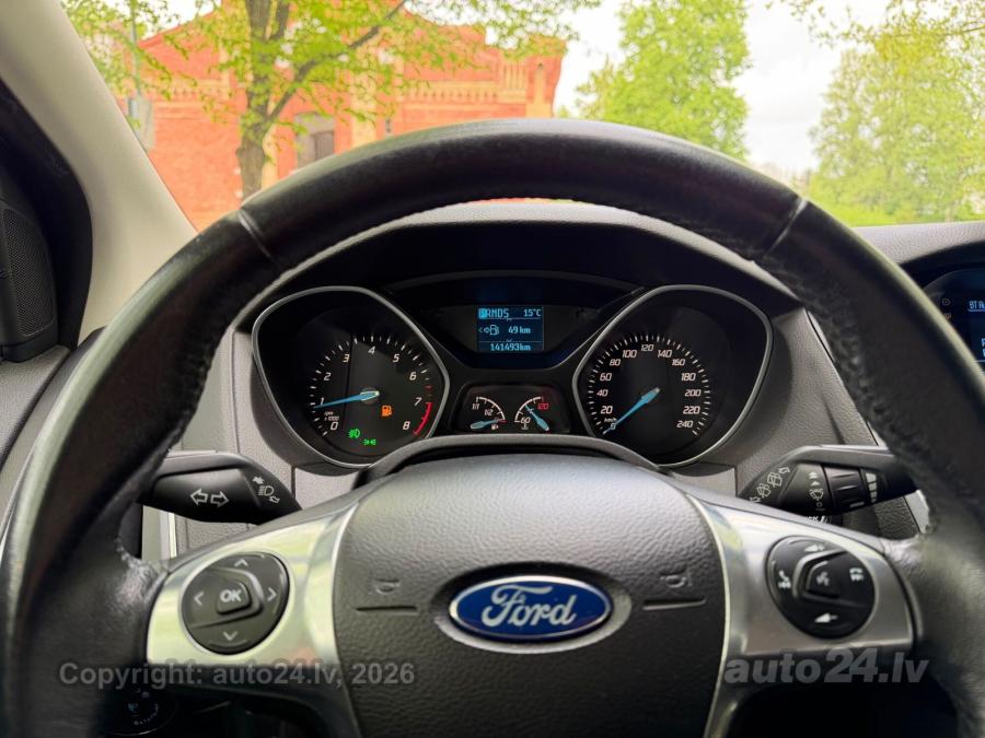 Grey Ford Focus 2013 in Tallinn, with an engine capacity of 1.60 L and mileage of 141 thousand km for 5799 €, photo 9 on AUTOMOTO.COM.LV