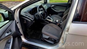 Grey Ford Focus 2013 in Cesis, with an engine capacity of 1.60 L and mileage of 243 thousand km for 2900 €, photo 12 on AUTOMOTO.COM.LV