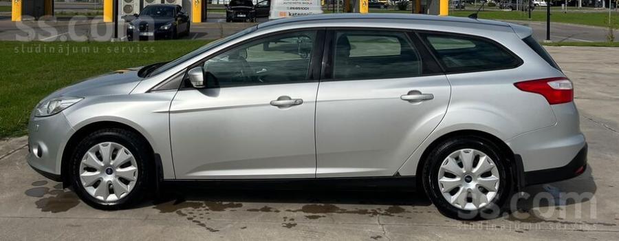 Grey Ford Focus 2013 in Liepaja, with an engine capacity of 1.60 L and mileage of 196 thousand km for 3900 €, photo 4 on AUTOMOTO.COM.LV